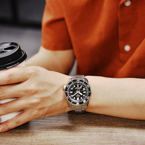 【楽天市場】セイコー プロスペックス PROSPEX メカニカル 自動巻(手巻つき) SBEJ011 GMTムーブメント ヘリテージダイバーズモデル Cal.6R54 メンズ 腕時計 200m ...