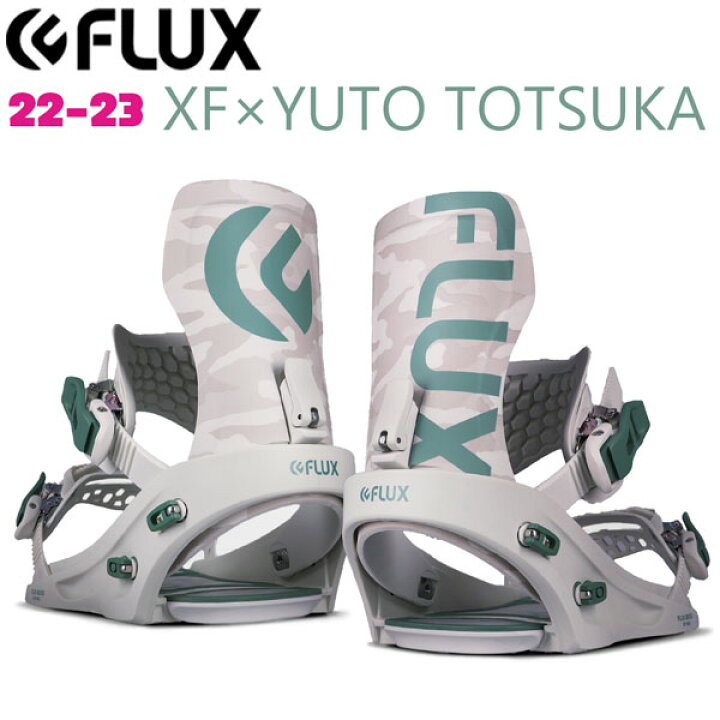 予約 スノーボード バインディング ビンディング 22-23 FLUX フラックス XF LATEMODEL ジーエス YTCAMO 22-24-BD-FLX 【安心発送】
