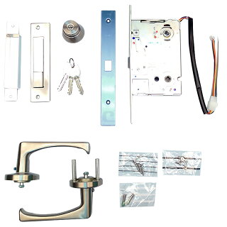 【楽天市場】電気錠 電子錠 非常口用 通用口 MIWA 美和ロック 屋外 U9 AUTA50-2 ST BS76mm 扉厚40-41mm アンチパニック機能付：防犯グッズのあんしん壱番