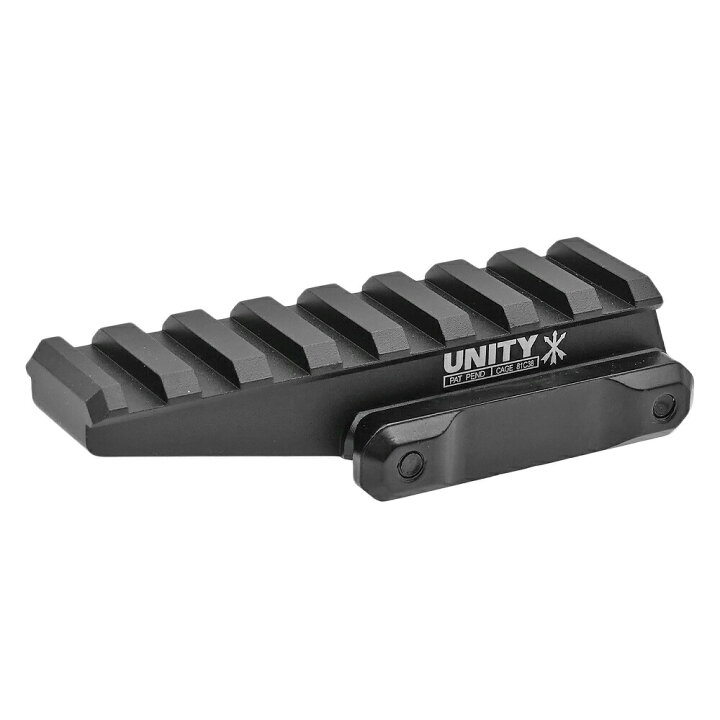 UNITY TACTICAL タイプ FAST OPTIC RISER マウントベース かさ上げ ライザーマウント 20mmレイル対応 アルミ ...