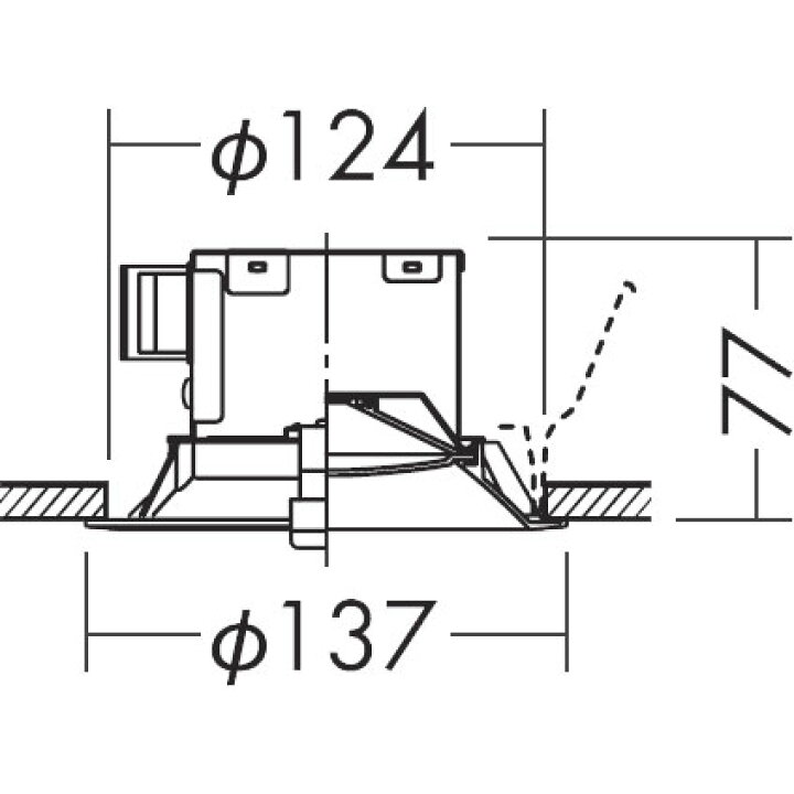 DAIKO大光電機LEDダウンライト60W相当Φ125昼白色DDL-5105WW 最大41%OFFクーポン