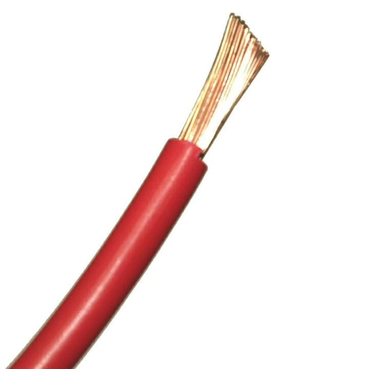 お待たせ! 赤色 AV 自動車用 低電圧 電線 5.0SQ 赤 自動車内部配線用 fucoa.cl