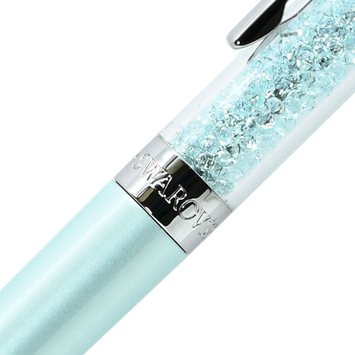 スワロフスキー ボールペン クリスタルライン ライトグリーン 5351072 名入れ有料可 メール便可 見事な