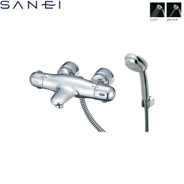 高い品質 SANEI サーモシャワー混合栓 SK1870K-13 リール - seniorwings.jpn.org