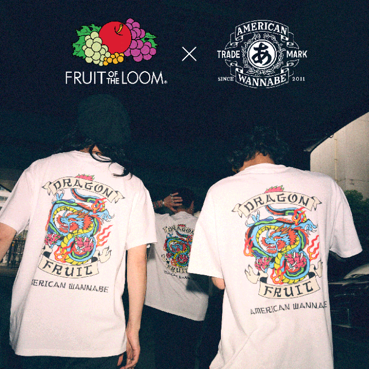 楽天市場】FRUIT OF THE LOOM × AMERICAN WANNABE /「DRAGON 楽天市場】FRUIT OF THE LOOM × AMERICAN WANNABE /「DRAGON