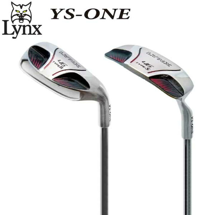 LYNX リンクス パター YS-ONE チッパー TYPE R アイアン型ヘッド Lynx オリジナルスチールシャフト レディース ロフト角:39度 【51%OFF!】