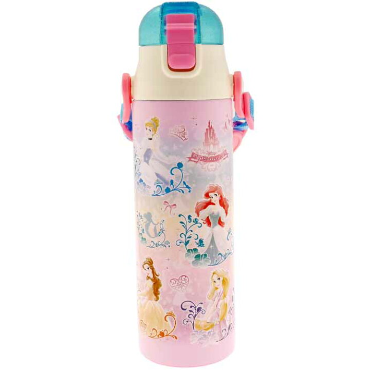 スケーター SDC6N 直飲み 子供用 ステンレス 水筒 580ml 保冷専用 プリンセス22 人気の