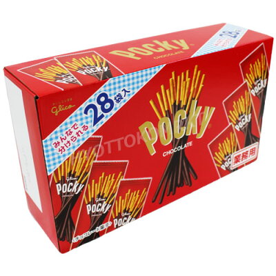 【楽天市場】グリコ ポッキー 業務用 980g(35g×28袋入) みんなでシェアハピしちゃいましょう♪ ★嬉しい送料無料★[9]※クール便使用不可※：ひょっとこマーケット