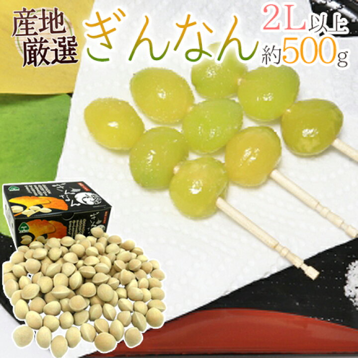 ”殻付き銀杏” 約500g 2Lサイズ以上 金兵衛 久寿 久治 藤九郎 栄神などの中から旬の品種をお届け 産地厳選 営業