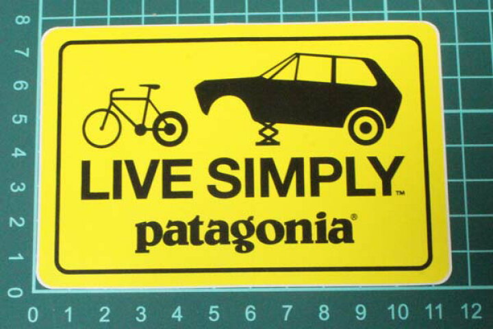 Patagonia Live Simply Sticker