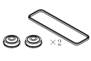 【楽天市場】タペットカバーパッキン セット SP-0144 タペットカバーパッキン：11213-22010 タペットワッシャー：90210 ...