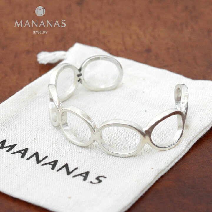 MANANAS [マナナス] Knot ノットバングル・ブレスレット・シルバー LADY'S 925・MEN'S [2021AW] Bangle [BR-21013] 男女兼用アクセサリー ...