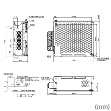 【楽天市場】TDKラムダ RWS100B-24/DIN ユニット電源 100W 4.5A 24VDC DIN レール対応金具取付タイプ NN：ANGEL HAM SHOP JAPAN