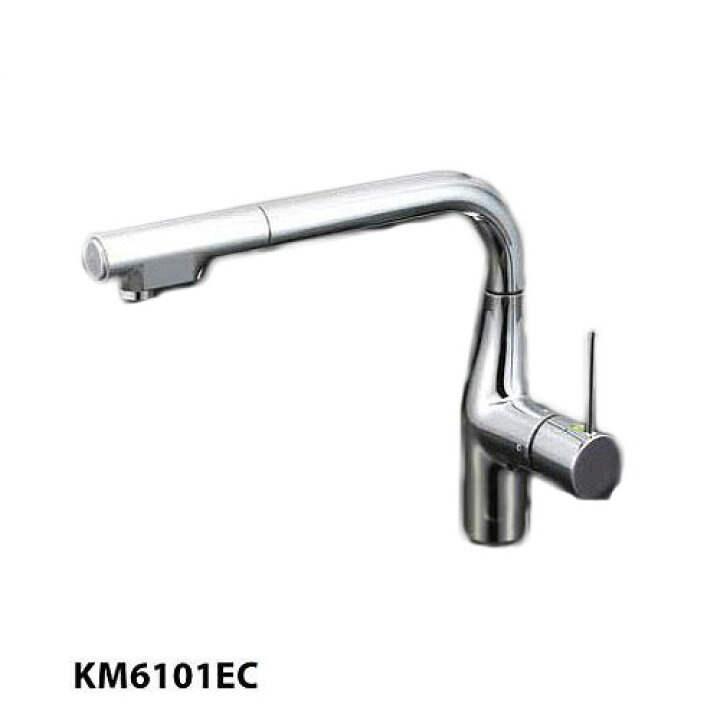 倉庫 KM6101EC KVK L型シングルレバー式シャワー付混合栓 一般地用 yoshiyuki0804.sub.jp