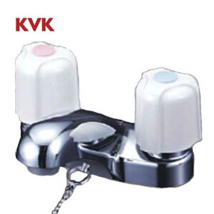 価格.com - KVK 洗面用2ハンドル混合栓(ゴム栓付) KM66G (水栓金具) 価格比較