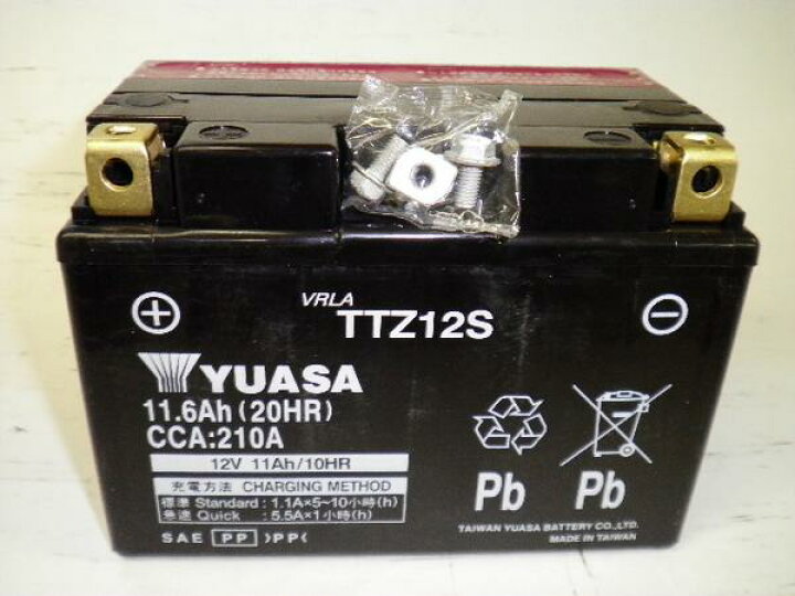 台湾 ユアサ YUASA TTZ12S 互換 YTZ12S FTZ12S DTZ12-BS 初期充電済 即使用可能 完売