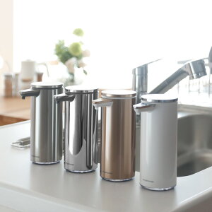 【楽天市場】【正規品】【正規販売店】simplehuman シンプルヒューマン 「充電式センサーポンプ」 ST1043 ST1044 ...