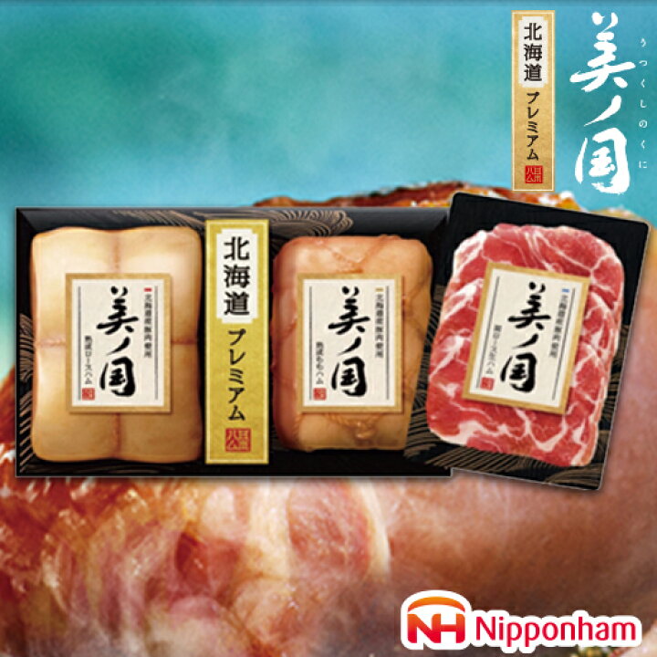 【18％OFF】 日本ハム 北海道 プレミアム美ノ国ハム詰合せ _ お中元 ギフト 2023 pavilionofturkey22.iksv.org