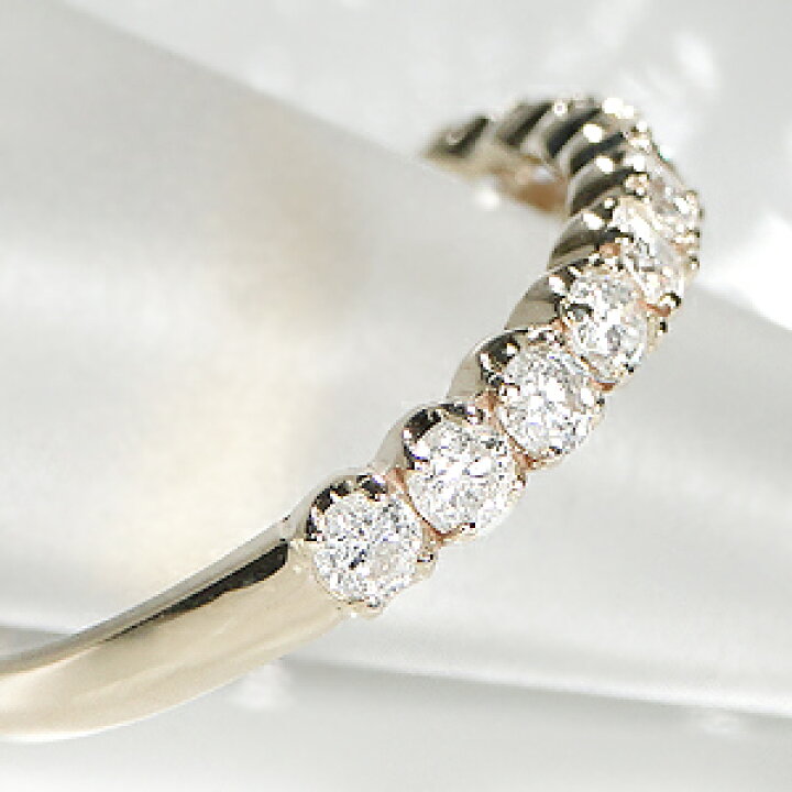 K10 PG WG YG ゴールド ダイヤモンド ダイヤ 指輪 リング エタニティ 0.5ct シンプル 可愛い 4月 誕生石 BRR-0093 最大53％オフ！