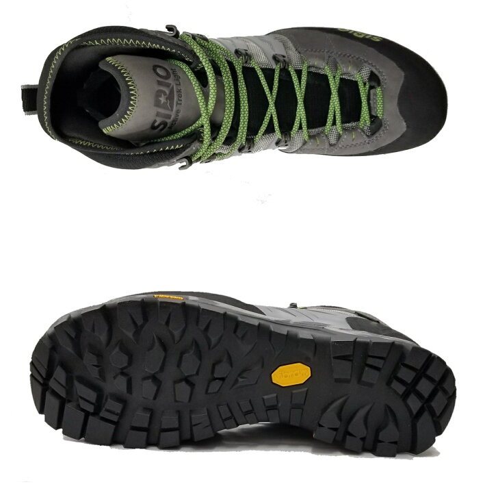 SIRIO シリオ P.F.46-3 チタン 26.5cm PF46-3 男女兼用 グレー 登山靴 トレッキングシューズ アウトドア 釣り ...