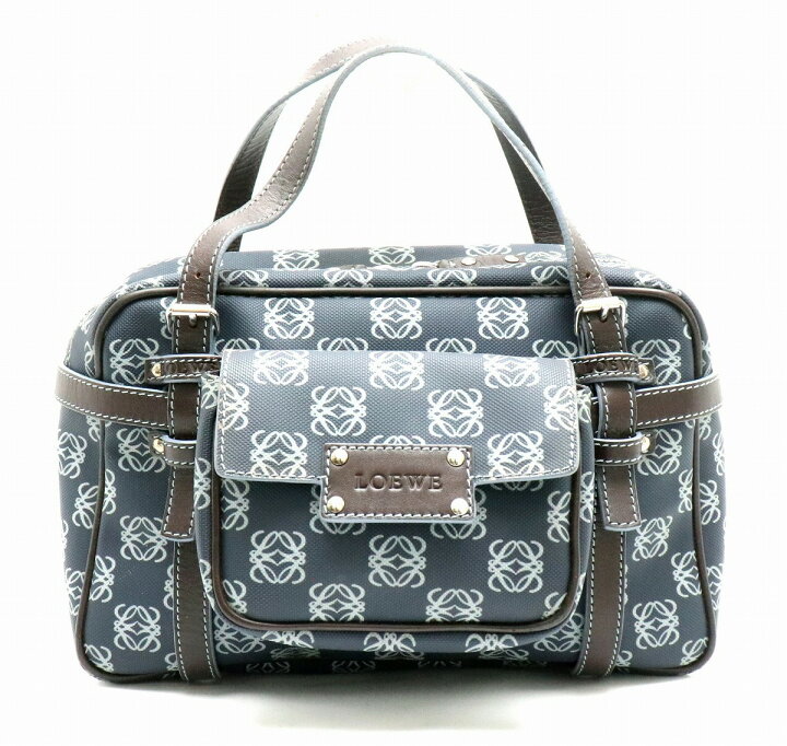 価格は安く LOEWE ロエベ ハンドバッグ トートバッグ アナグラム PVC adnd.in