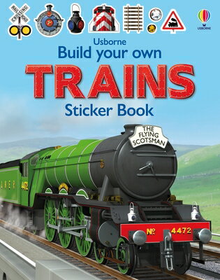 楽天ブックス: Build Your Own Trains Sticker Book - Simon Tudhope - 9781805070047 : 洋書