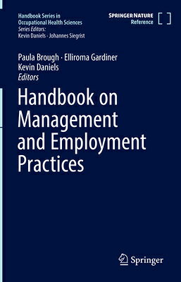 楽天ブックス: Handbook on Management and Employment Practices - Paula Brough ...