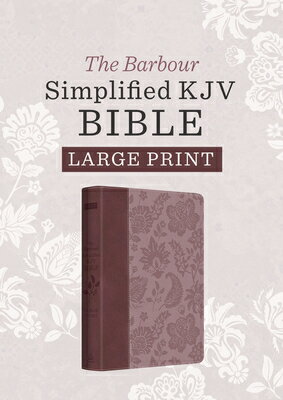 楽天ブックス: Barbour Simplified Kjv--Large Print [Plum & Paisley] - Barbour ...
