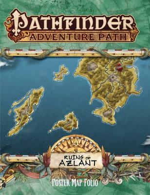 楽天ブックス: Pathfinder Campaign Setting: Ruins of Azlant Poster Map Folio ...