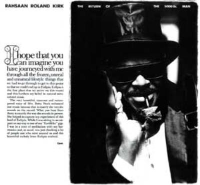 楽天ブックス: 【輸入盤】Return Of The 5000 Lb Man - Roland Kirk - 0090431670125 : CD