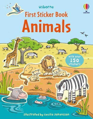 楽天ブックス: First Sticker Book Animals - Jessica Greenwell - 9781805070207 : 洋書