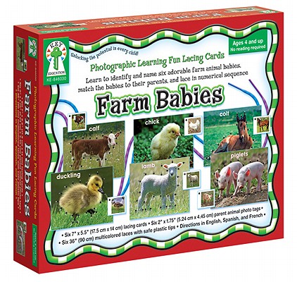 楽天ブックス: Farm Babies Lacing Cards: Learn to Identify and Name Six Farm ...