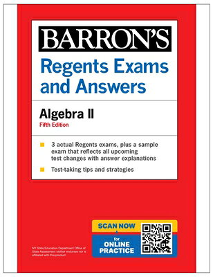 楽天ブックス: Regents Exams and Answers: Algebra II, Fifth Edition (Barron's ...