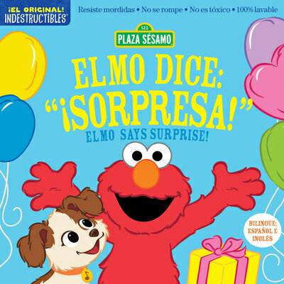 楽天ブックス: Indestructibles: Sesame Street: Bilingual English/Spanish Elmo ...