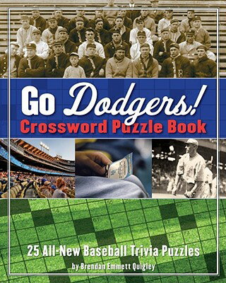 楽天ブックス: Go Dodgers! Crossword Puzzle Book: 25 All-New Baseball Trivia ...