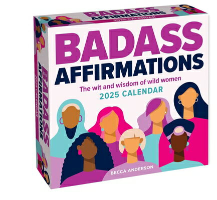 楽天ブックス: Badass Affirmations 2025 Day-To-Day Calendar: The Wit and ...