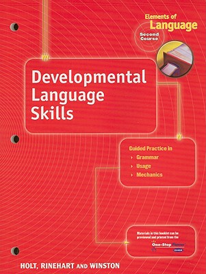 楽天ブックス: Elements of Language: Developmental Language Skills Book Second ...