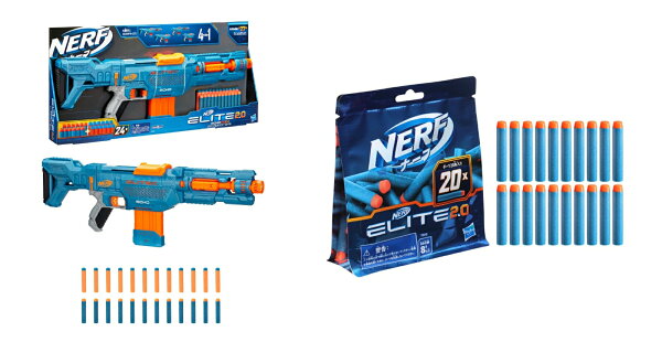 楽天ブックス: 【セット商品】ナーフ エリート2.0 エコー CS-10 E9533 ＋ エリート 2.0 ダーツ 20本入り リフィル F0040 対象年齢8歳以上 - 玩具 ...