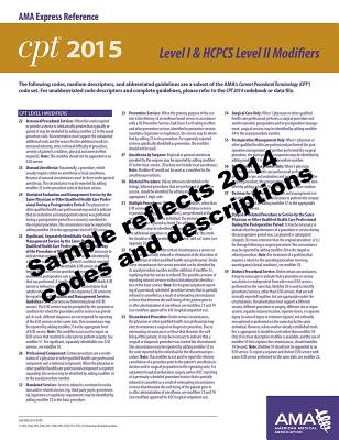 楽天ブックス: CPT Level I and HCPCS Level II Modifiers 2015 Express Reference ...