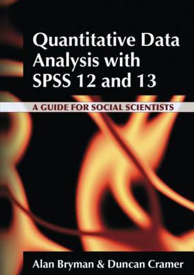 楽天ブックス: Quantitative Data Analysis with SPSS 12 and 13: A Guide for ...