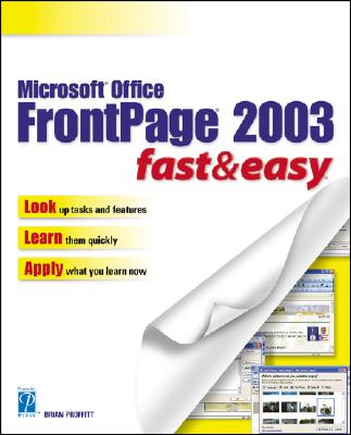 楽天ブックス: Microsoft Office FrontPage 2003 Fast & Easy - Brian Proffitt - 9781592000821 : 洋書