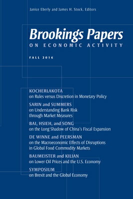 楽天ブックス: Brookings Papers on Economic Activity: Fall 2016 - Janice ...