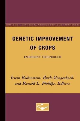 楽天ブックス: Genetic Improvement of Crops: Emergent Techniques - Irwin ...