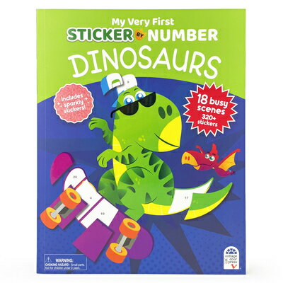 楽天ブックス: Dinosaurs: My Very First Sticker by Number - Lwillys Tafur ...