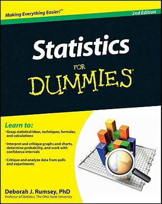 楽天ブックス: Statistics for Dummies - Deborah J. Rumsey - 9780470911082 : 洋書