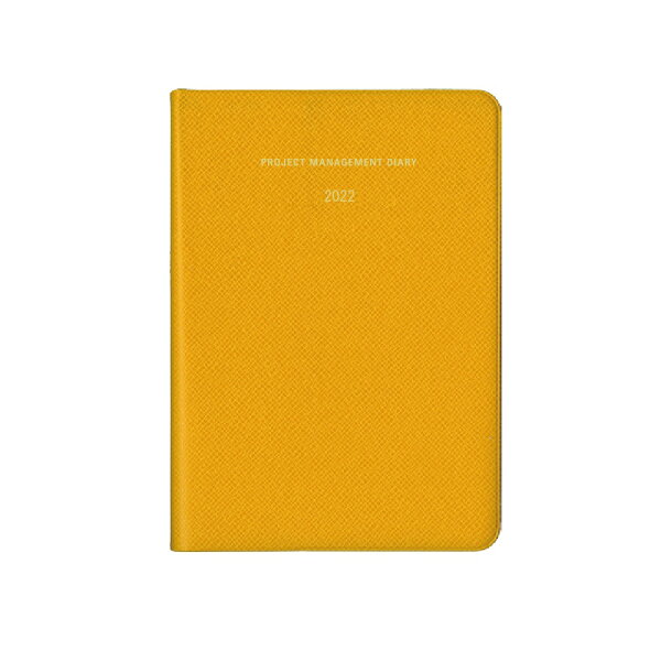 楽天ブックス: 22-23 ダイアリー MILL Management Neon イエロー A6 2022年4月始まり ダイゴー E9487 ...