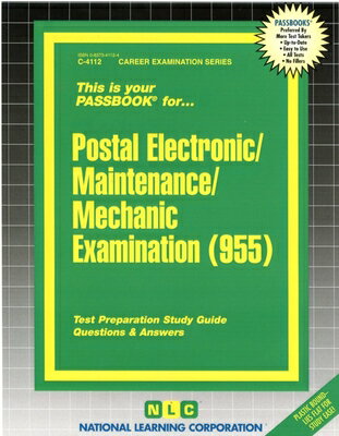 楽天ブックス: Postal Electronic/Maintenance/Mechanic Examination (955): Test ...