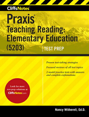 楽天ブックス: Cliffsnotes Praxis Teaching Reading: Elementary Education (5203 ...