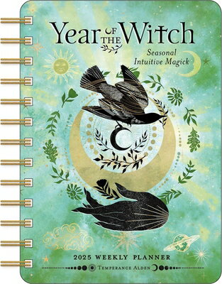 楽天ブックス: Year of the Witch 2025 Weekly Planner Calendar: Seasonal ...