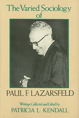 楽天ブックス: The Varied Sociology of Paul F. Lazarsfeld: Writings - Paul F ...